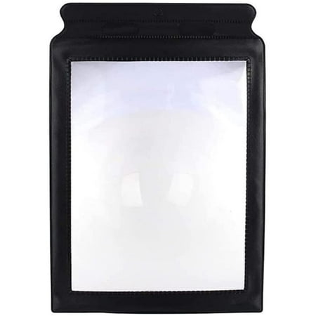 LUO 1PC A4 Magnifier Magnifying Sheet Portable Hand-Held Soft Full Page ...