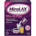 MiraLAX Laxative Powder 17 Gram Strength Polyethylene Glycol 3350, Box ...