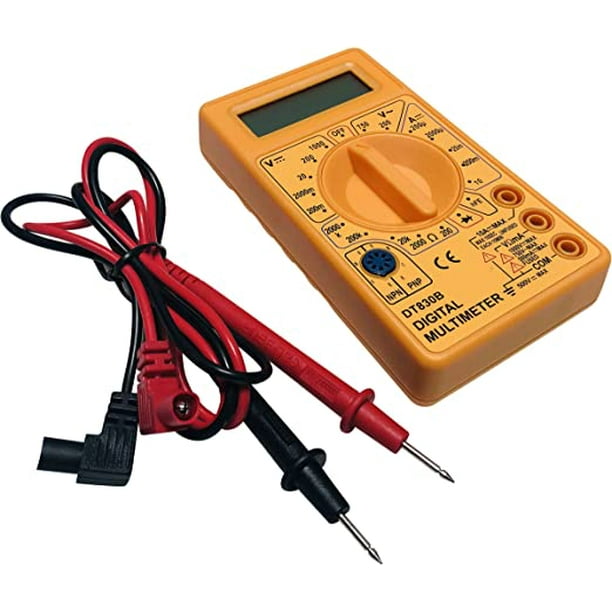 Digital Voltage and Amperage Tester (ACV, DCA, DVC) - Walmart.com