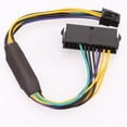 Whaledi 8-pin Power Cord ATX 24p To 8p For Dell Optiplex 9020 3020 7020 ...