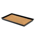 Metal Boot Tray - Durable Coated Metal with Coir Insert - Walmart.com