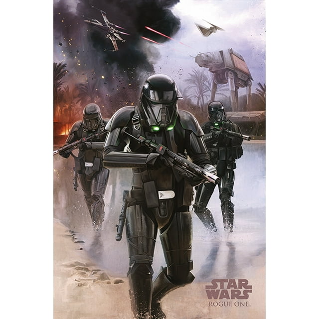 Star Wars: Rogue One - Movie Poster / Print (Death Troopers / Beach ...