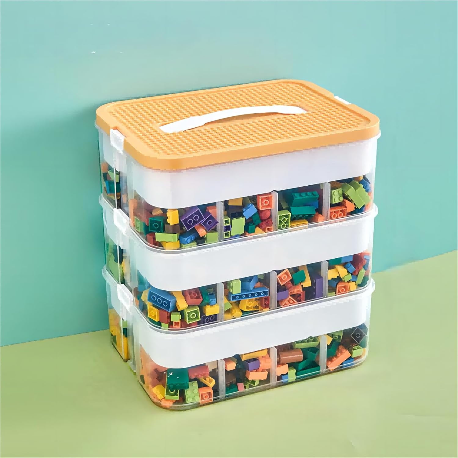 Click here for Unbranded Storage Organizer For Lego  3 Tier Stack... prices