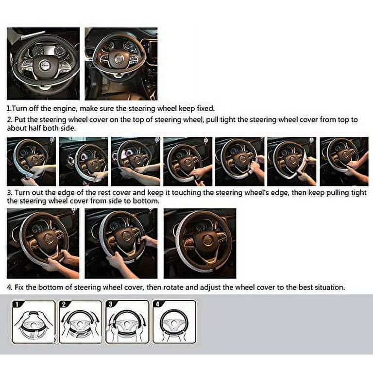 Rueesh steering wheel cover store