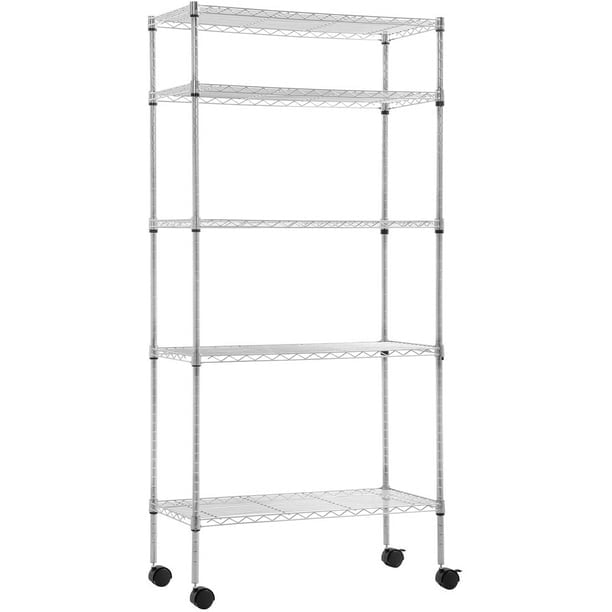 Click here for Bestoffice Fdw 30X14X60 5-Tier Wire Shelving Unit... prices