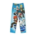 Beyblade Anime Cartoon All-Over Print Men'S Black Pajama Pants ...