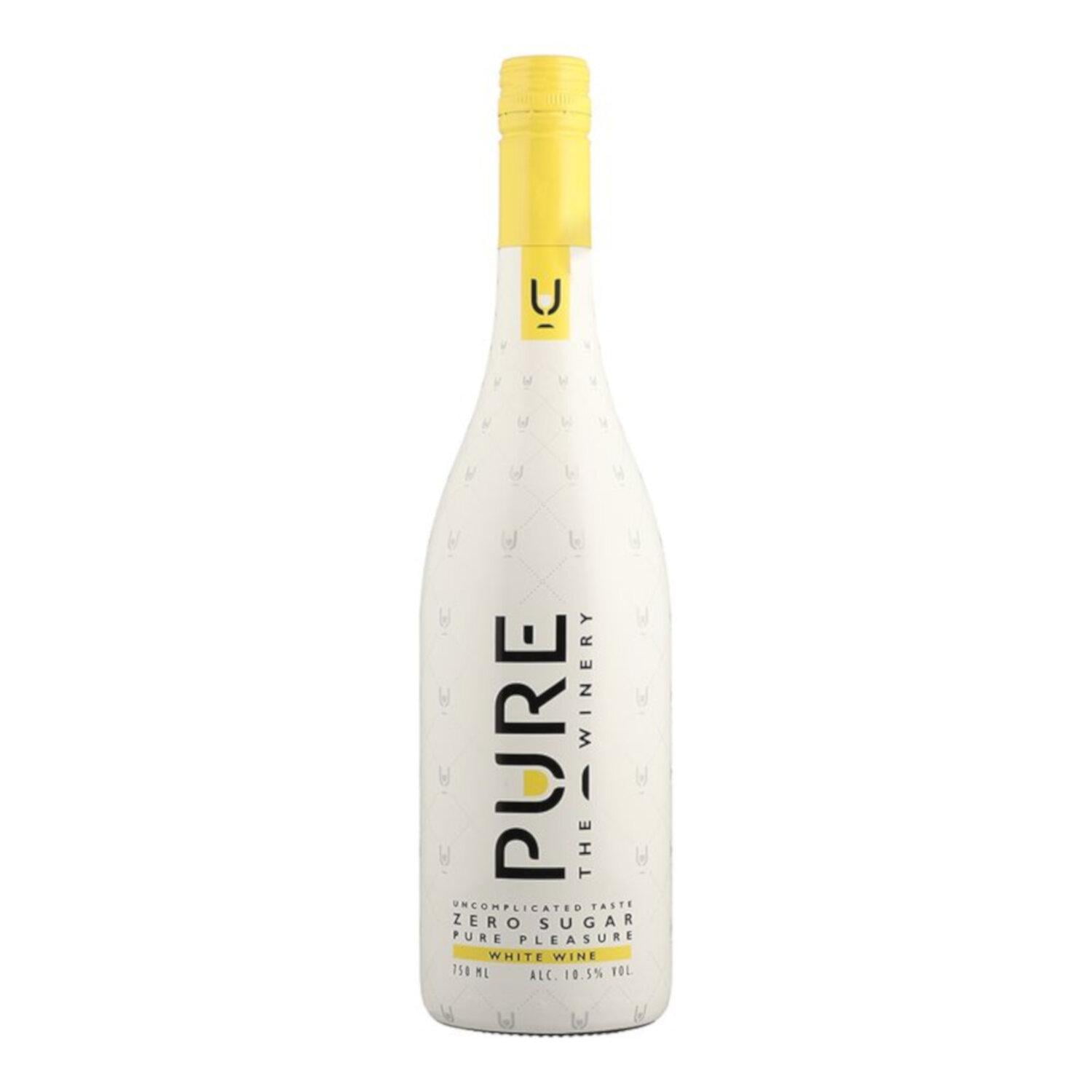 Pack de 4 Vino Blanco Pure The Winery Zero Sugar 750 ml | Walmart en línea