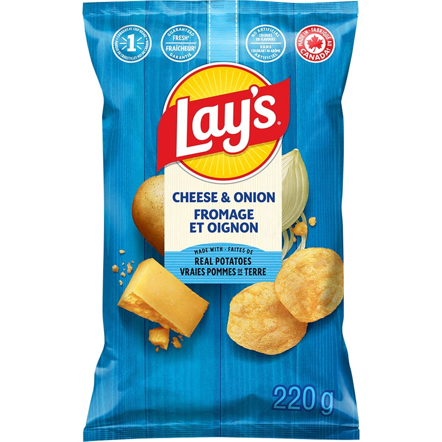 Lay's Cheese & Onion Flavoured Potato Chips. - Walmart.ca