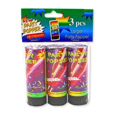 Classic Party Poppers Pack - 72 Ct Essential for Every Celebration ...