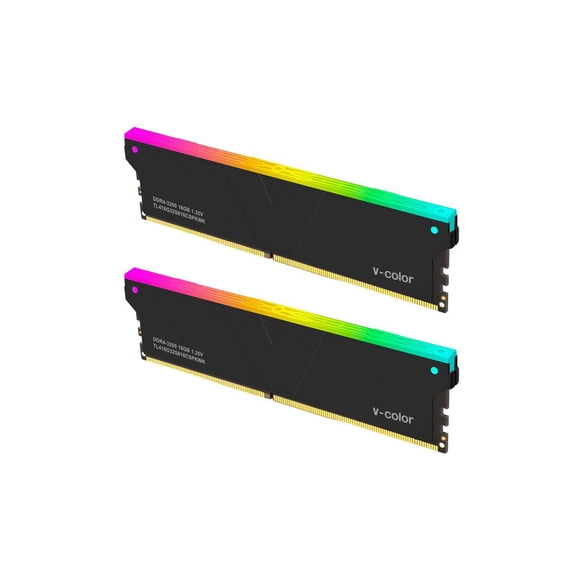 Team T-Force Delta RGB 32GB (2 x 16GB) 288-Pin DDR5 6400 Desktop Memory ...
