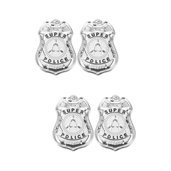 Plastic Police Badges