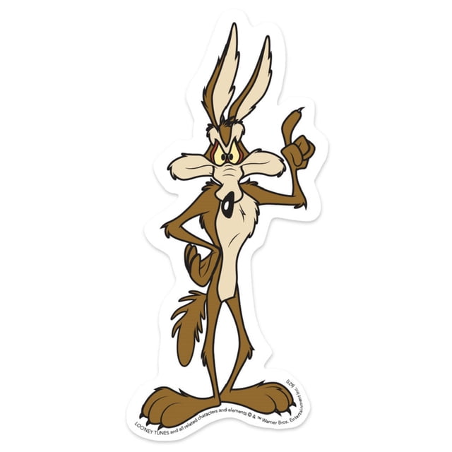 Paper House Productions Looney Tunes Wile E. Coyote Die-Cut 3.8" Vinyl ...