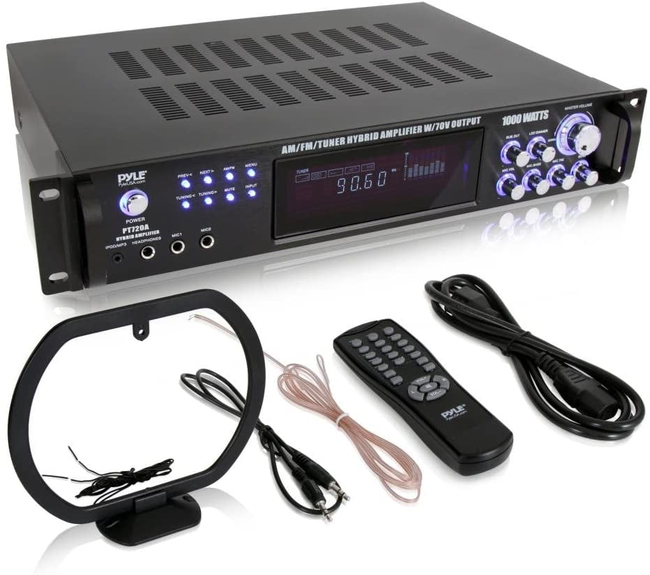 Stereo am fm receiver tuner amplifier amp