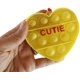 Set of 2 Conversation Heart Valentines Day Bubble Popper Fidget Toy ...