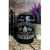 Wicca Occult Ouija Mini Spirit Board Planchette Evil Eye LED Oil ...