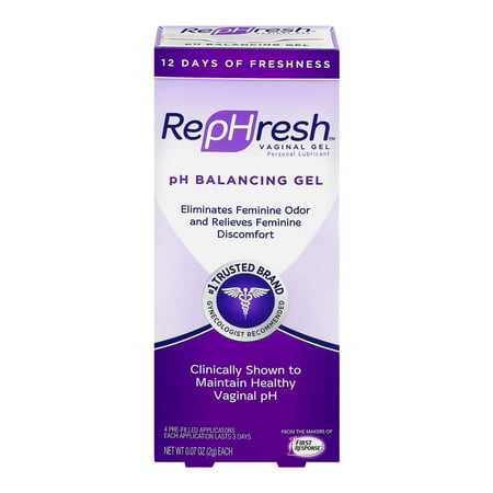 RepHresh Vaginal Gel pH Balancing Gel - 4 CT - Walmart.com