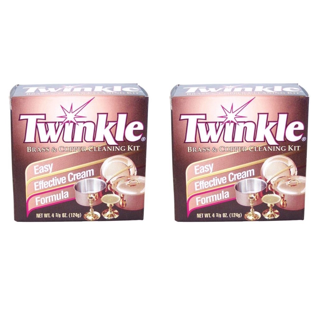 Twinkle Brass And Copper Cleaning Cream - 2 Pack - Walmart.com ...