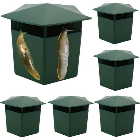 Set of 6 Organic Snail Traps for Garden, Snail Barrier, Snail Guard ...