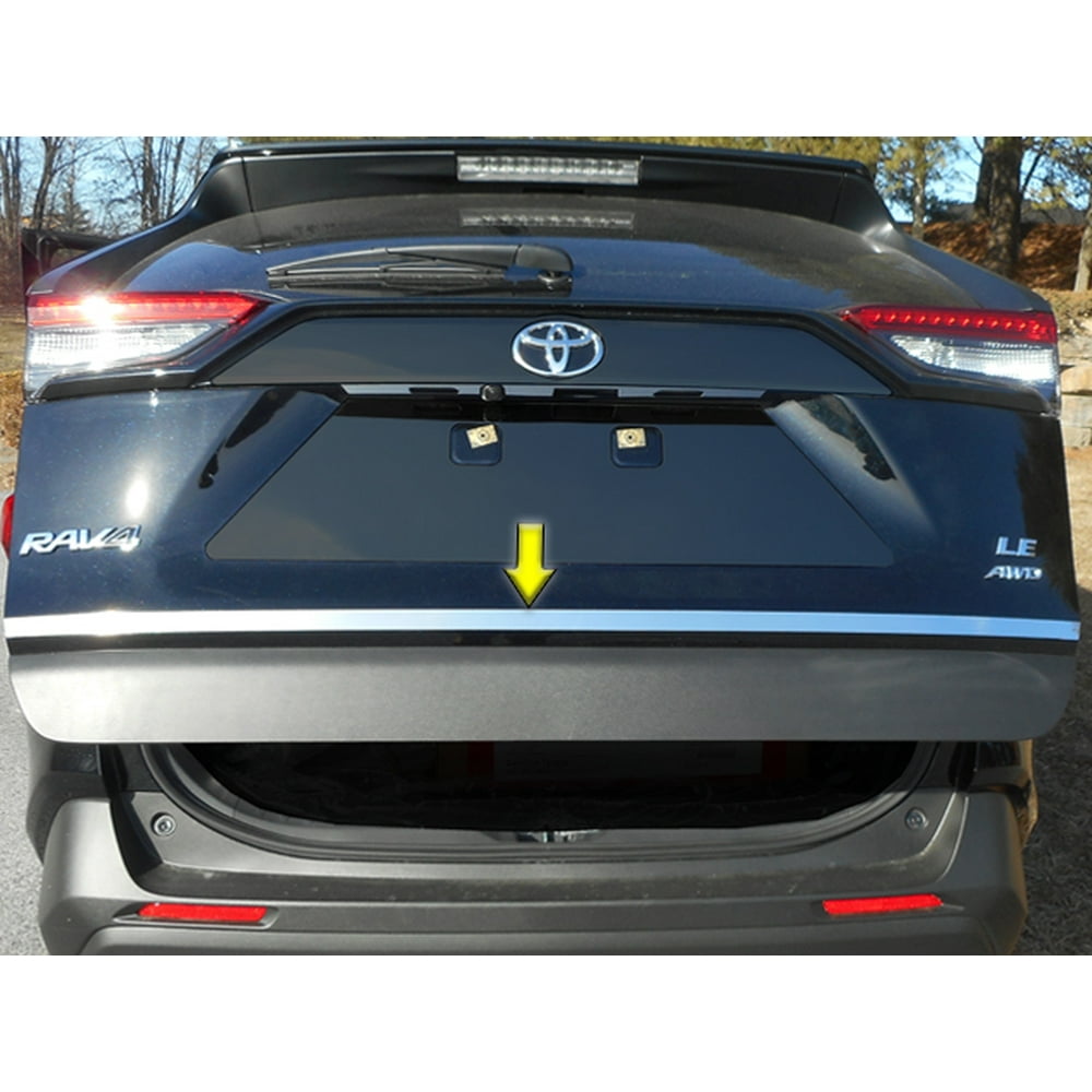 Stainless Steel Rear Deck Accent 1Pc Fits 2019-2020 Toyota Rav4 RD19180 ...