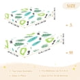 BZSMCE Soft Fitted Cotto Sheets for In Windsurfing Sunglasses Pattern ...