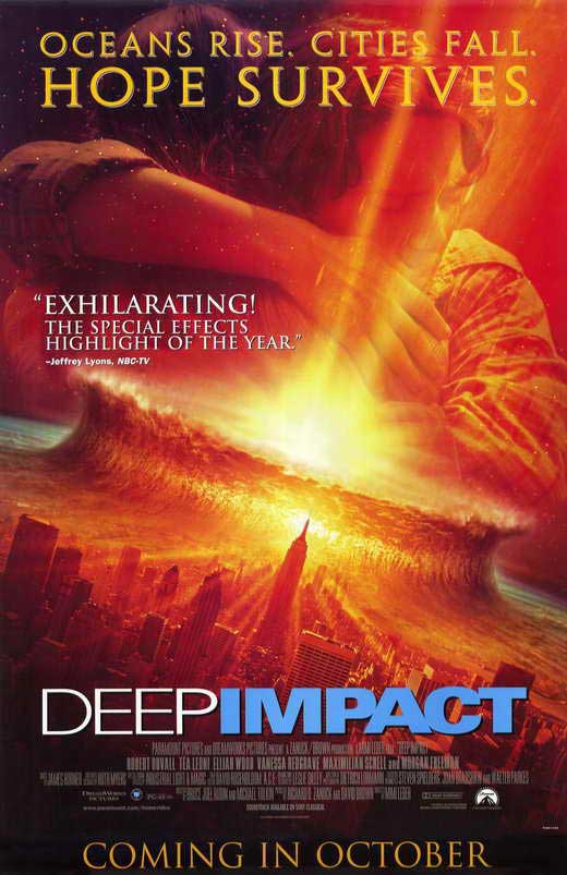 Deep Impact - movie POSTER (Style A) (11" x 17") (1998) - Walmart.com