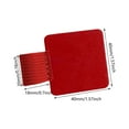 20Pcs Adhesive PU Leather Pen Holder Notebook Adhesive Pen Rings ...
