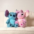 Lilo & Stitch Fuzzy Stitch 2.5 lbs Weighted Plush Pillow Buddy - Disney ...