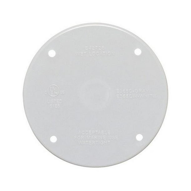 14170WH White Round Blank Box Cover - Walmart.com - Walmart.com