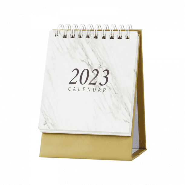 Desk Calendar Small 2023 Standup Table Calendar Monthly Planner Desktop ...