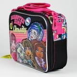 Black Varsity Monster High Lunch Bag - Monster High Lunch Box - Walmart.com