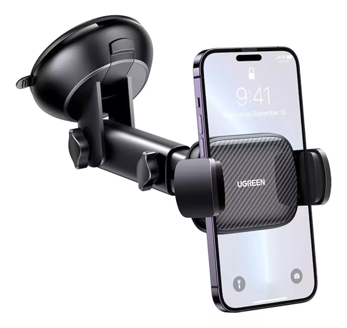 Ugreen Soporte Porta Celular Para Auto Ajustable Tablero Color Negro ...