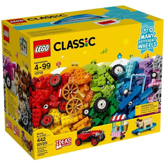 Pre-Owned LEGO Classic Bricks on a Roll 10715 Building Set (442 Pieces) - Walmart.com
