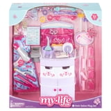 My Life As Hair Salon Play Set for 18 inch Dolls, Lavender - Walmart.com