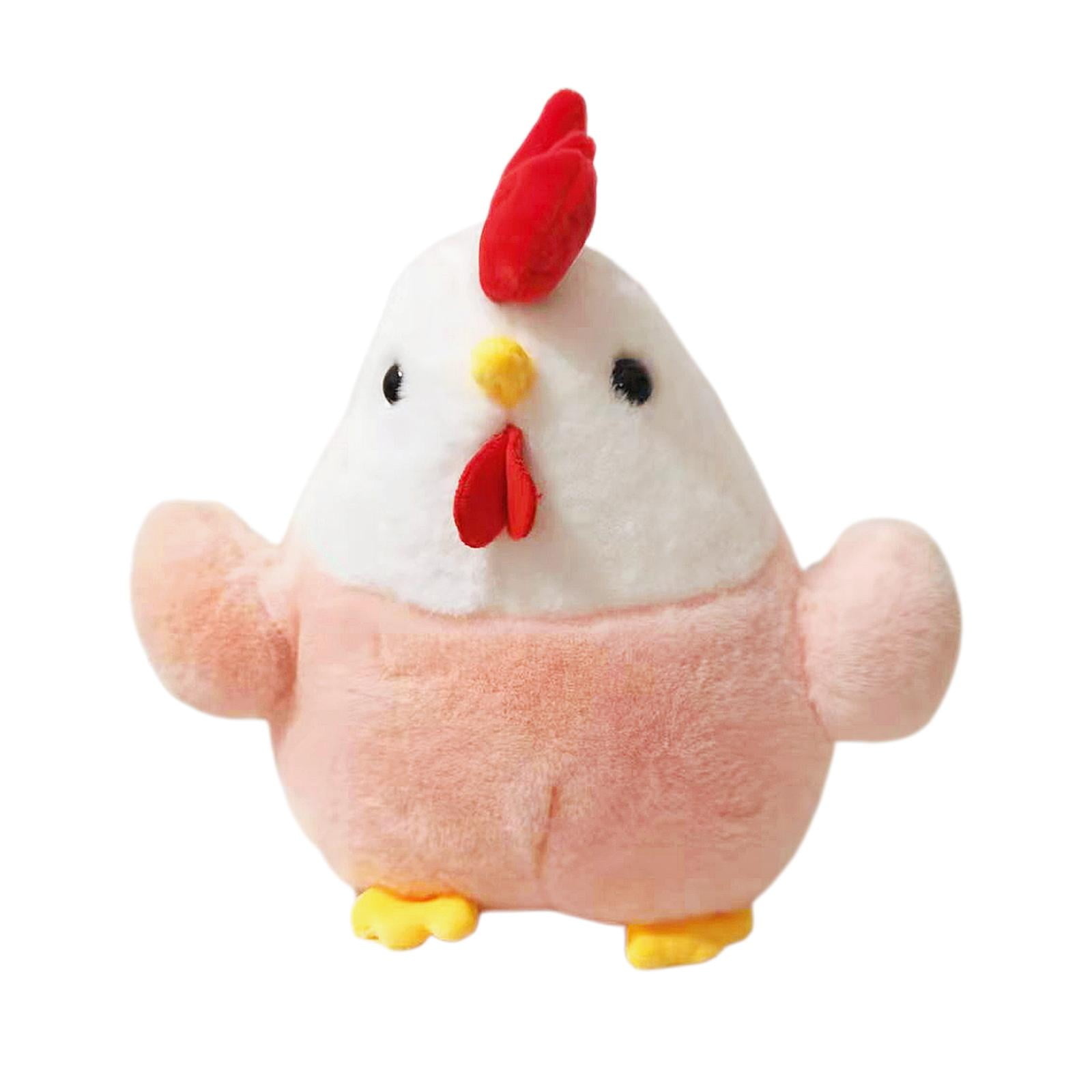 Animal de peluche Gallo lindo Yotijar Pollo suave Rosado | Walmart en línea
