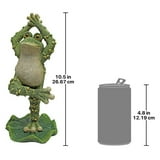 Design Toscano Boogie Down, Dancing Frog Statues: Hands Up - Walmart.com
