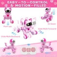 Remote Control Robot Cat, Intelligent Electronic Pet, Multi-Functional ...