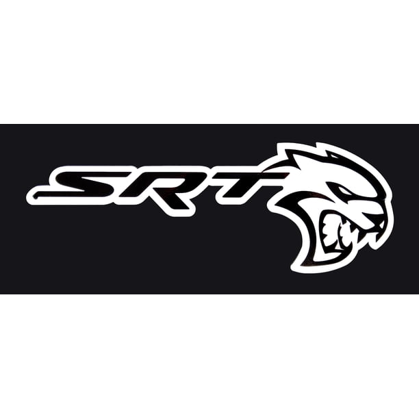 Dodge SRT Hellcat Steel Sign - Black - Walmart.com
