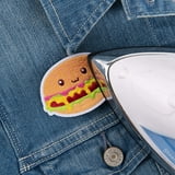 iDIY Kawaii Iron on Patches (24 Pack)- 12 Cute Sew On Patch Food ...
