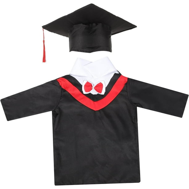 Veeki Toddler Bonnet Kids Cap and Gown for Graduation 2022 Preschool ...