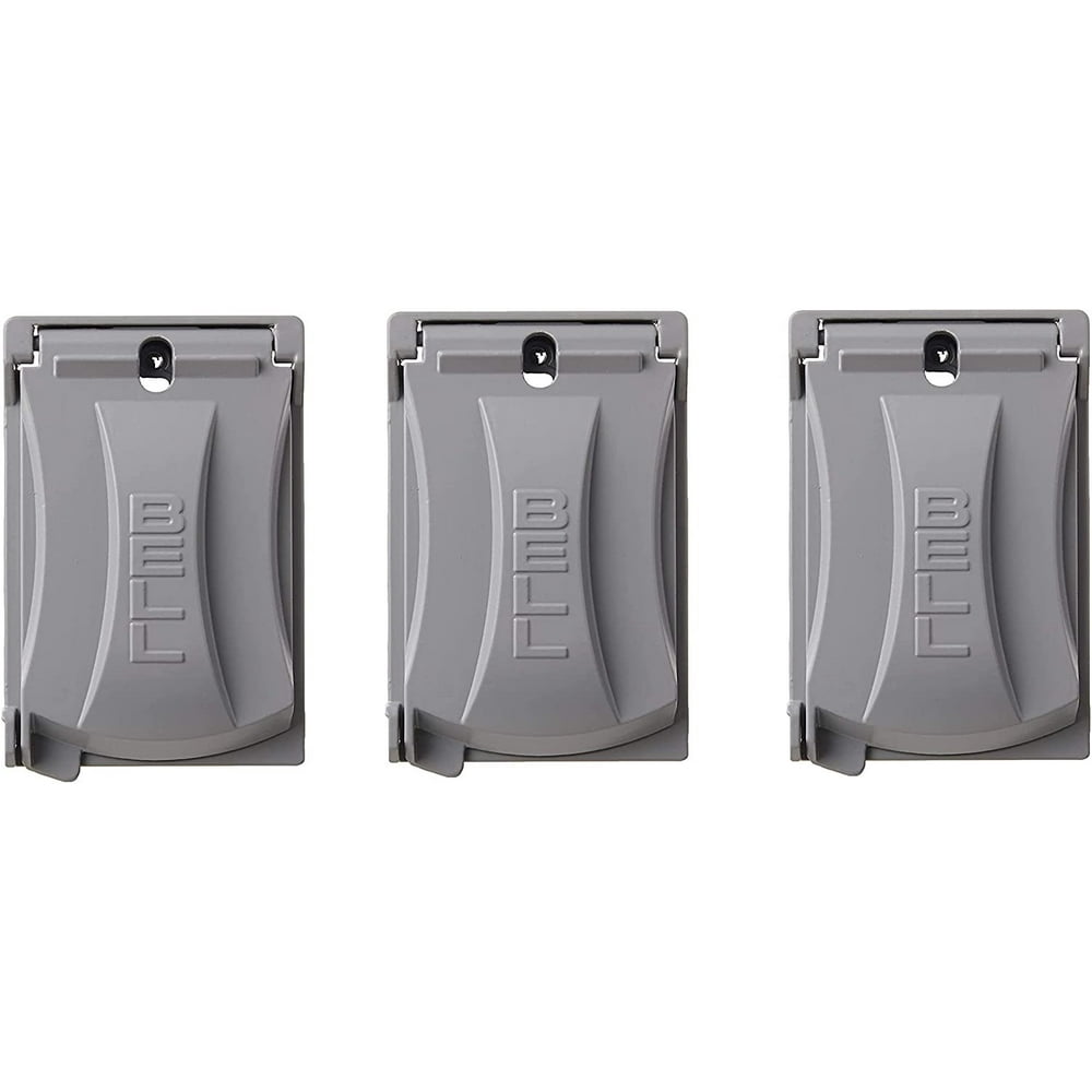 Hubbell Bell MX1050S Single-Gang Weatherproof Heavy Duty Universal Flip ... Hubbell Bell MX1050S Single-Gang Weatherproof Heavy Duty Universal Flip ...
