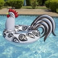 Poolmaster 48" Inflatable Rooster Party Float: 1-Person Pool Innertube ...