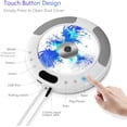 Wall Mounted Multi Disc Bluetooth CD Player, Dual Speaker, FM Radio ...