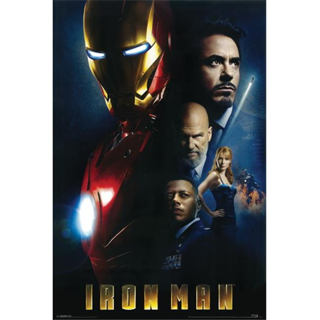 Click here for Hot Stuff Enterprise Z103-24x36-Na Iron Man Collag... prices