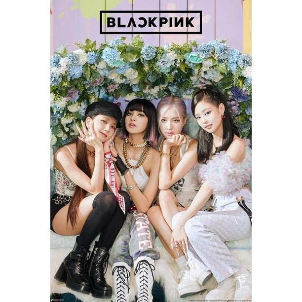 PPHAOSHO Blackpink Merchandise Flowers Floral Group Rose Lisa Jisoo Jennie Kpop Merch Album Kpop ...