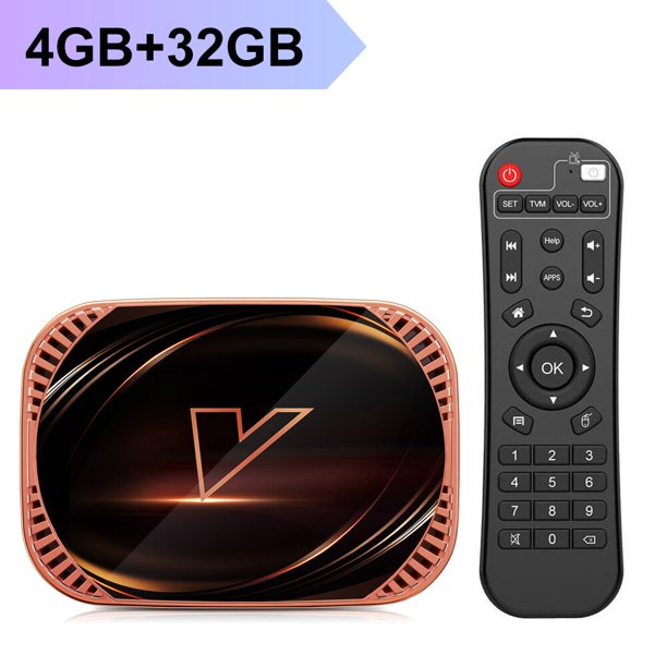 VONTAR X4 Amlogic S905X4 Smart TV Box Android 11 4GB 128G 32GB 64GB Wifi BT AV1 Reproductor ...