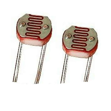 Xingzhi 20PCS Photoresistor LDR CDS 5mm Light Dependent Resistor Light ...