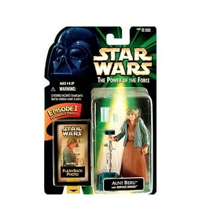 Star Wars The Power of the Force Flashback Aunt Beru Action Figure 3.75 ...