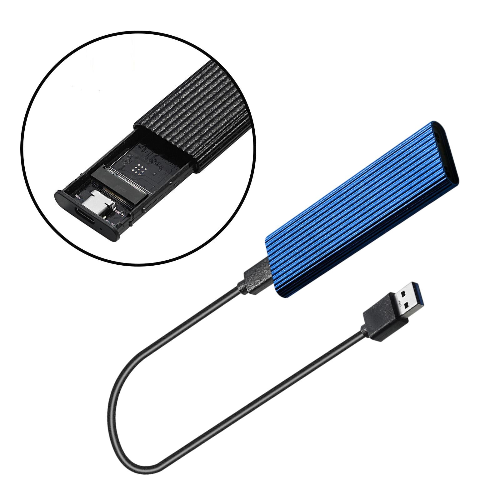 M.2 to USB 3. Enclosure Case 6Gbps /+M Interface for Internal Drive ...