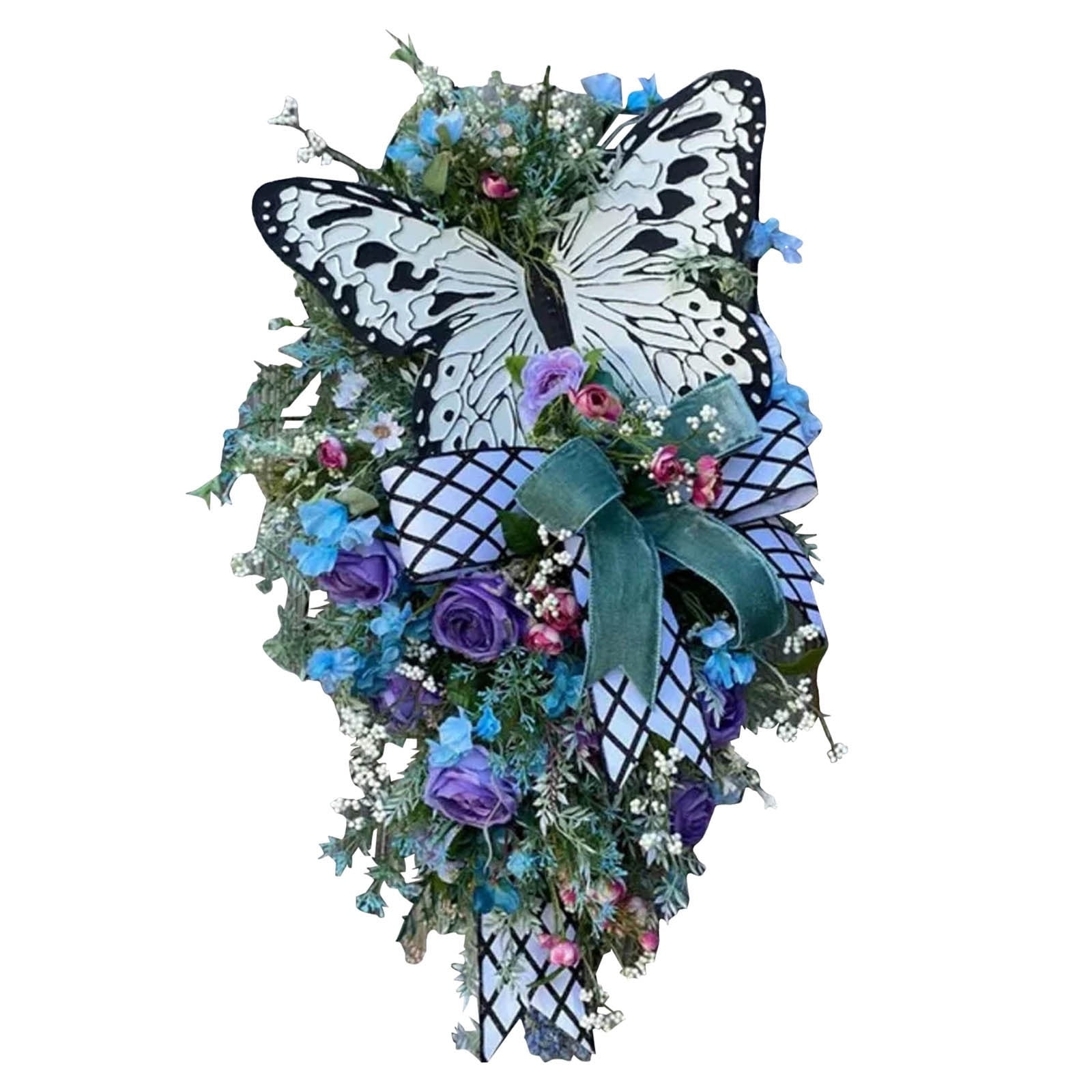 Click here for Yangzheee Wreath Spring Wreath Front Door Summer W... prices