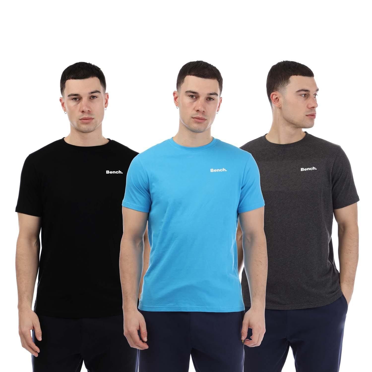 Click here for Bench Mens Lirrik Logo T-Shirt (Pack Of 3) Xxl prices